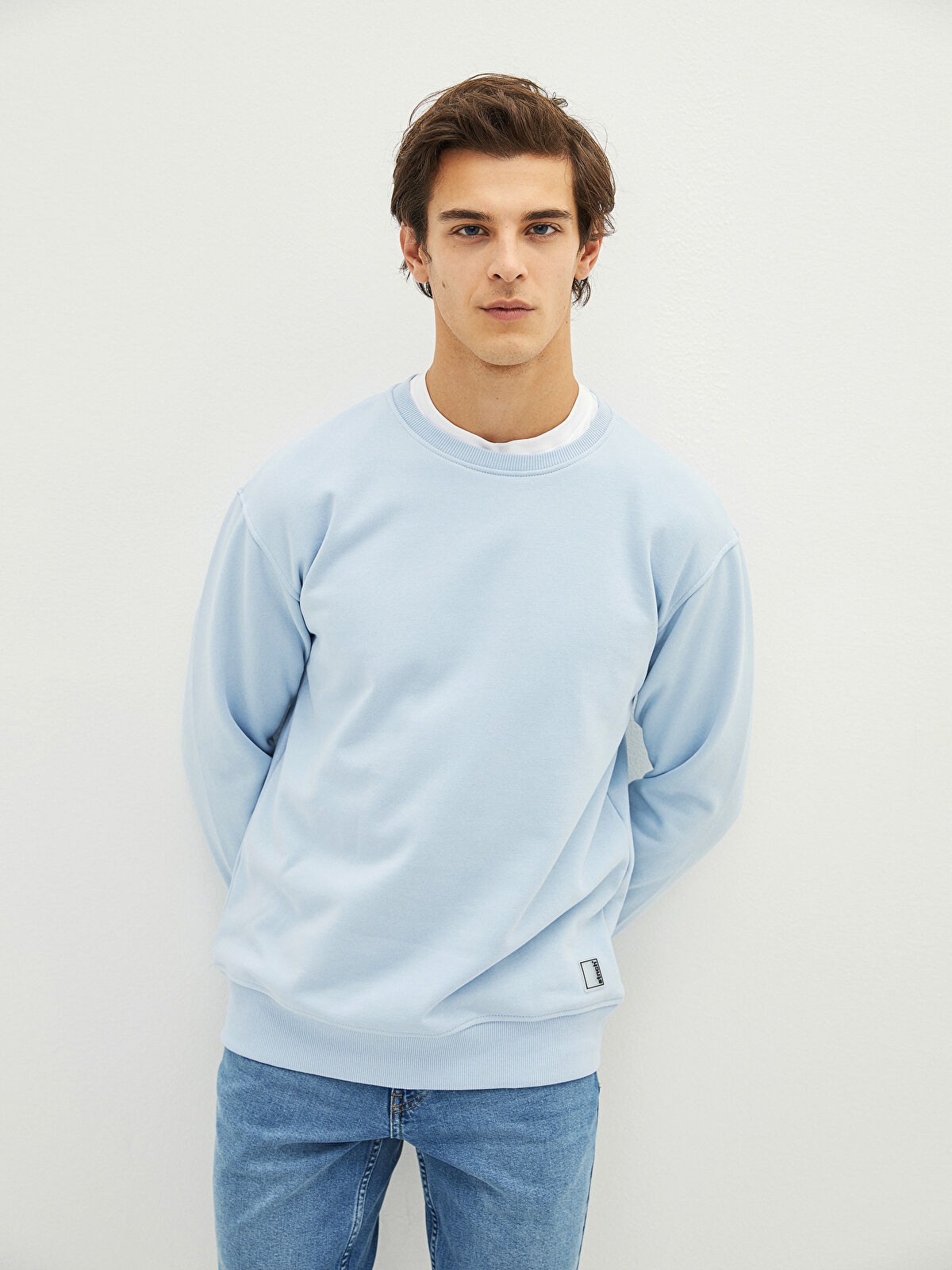 LCW CASUAL Bisiklet Yaka Uzun Kollu Basic Kalın Erkek Sweatshirt LCW CASUAL Bisiklet Yaka Uzun Kollu Basic Kalın Erkek Sweatshirt