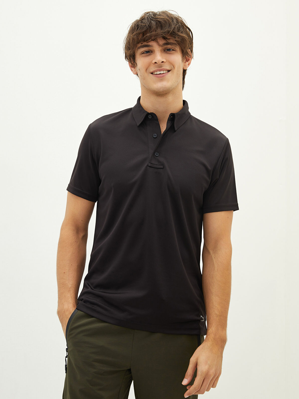 Outdoor Polo Yaka Kısa Kollu Erkek Tişört