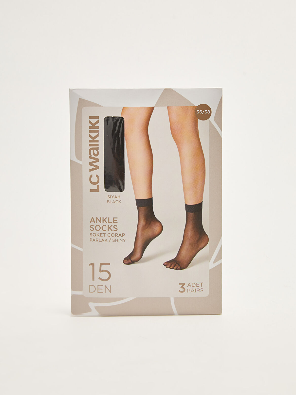LCW DREAM 15 Denye Düz Kadın Soket Çorap