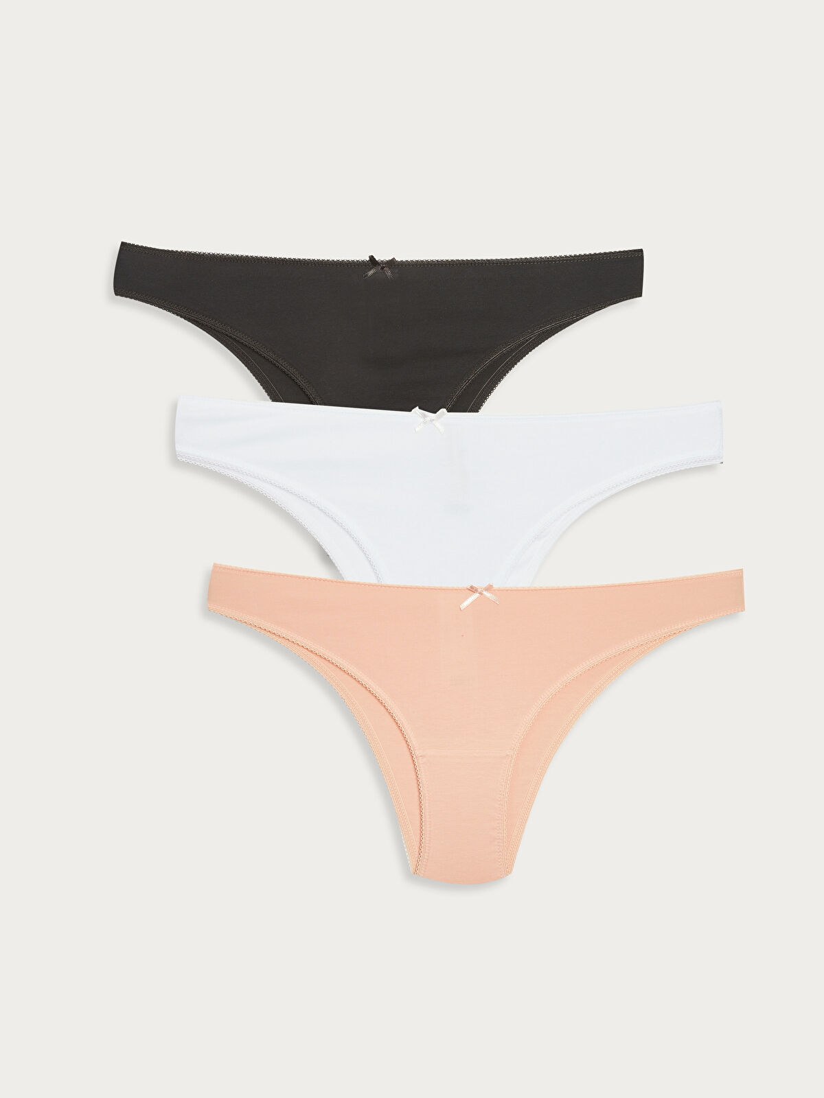 LCW DREAM Fiyonk Detaylı Klasik Külot 3'lü Paket LCW DREAM Fiyonk Detaylı Klasik Külot 3'lü Paket