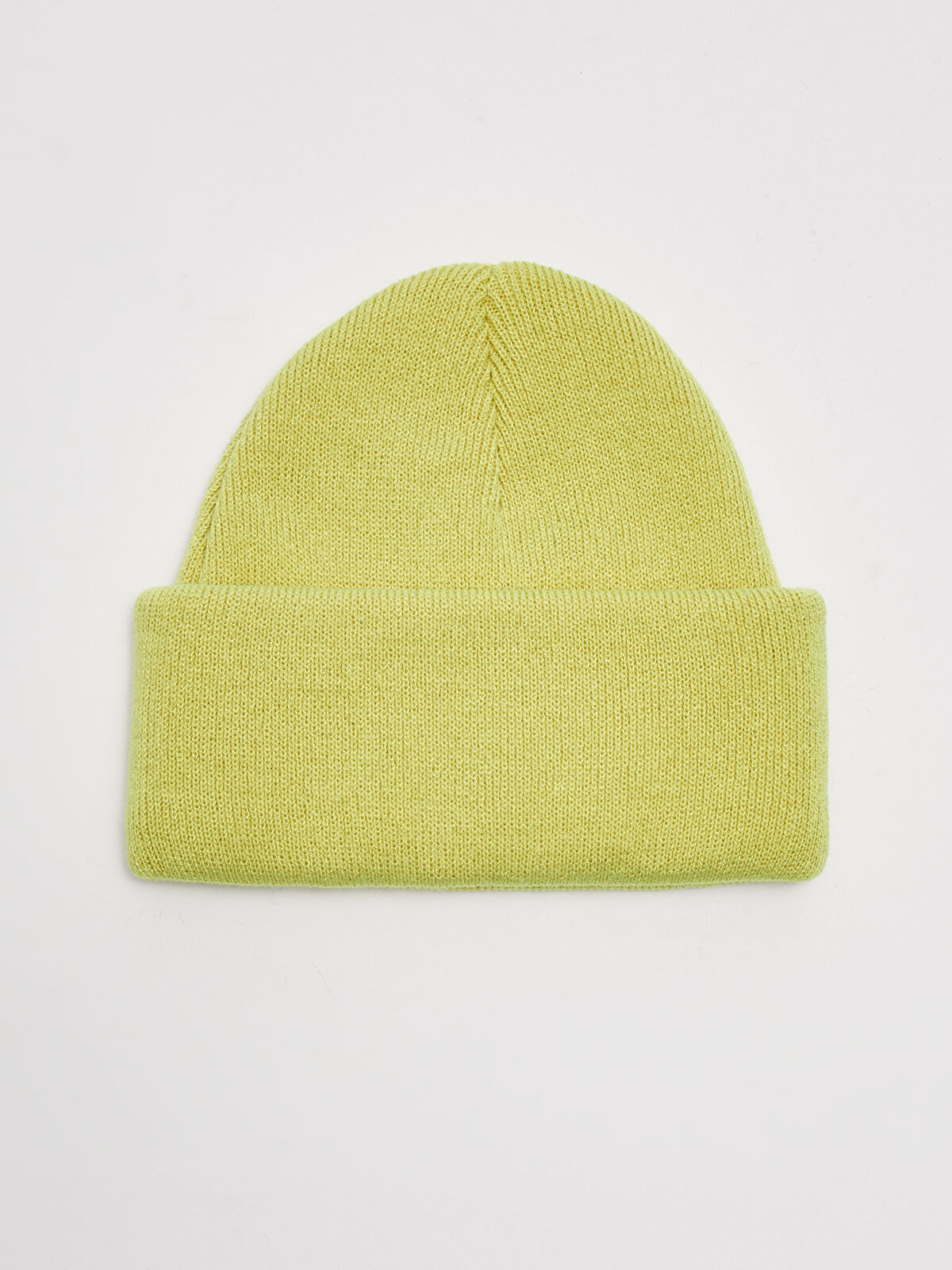 Katlamalı Kadın Triko Bere