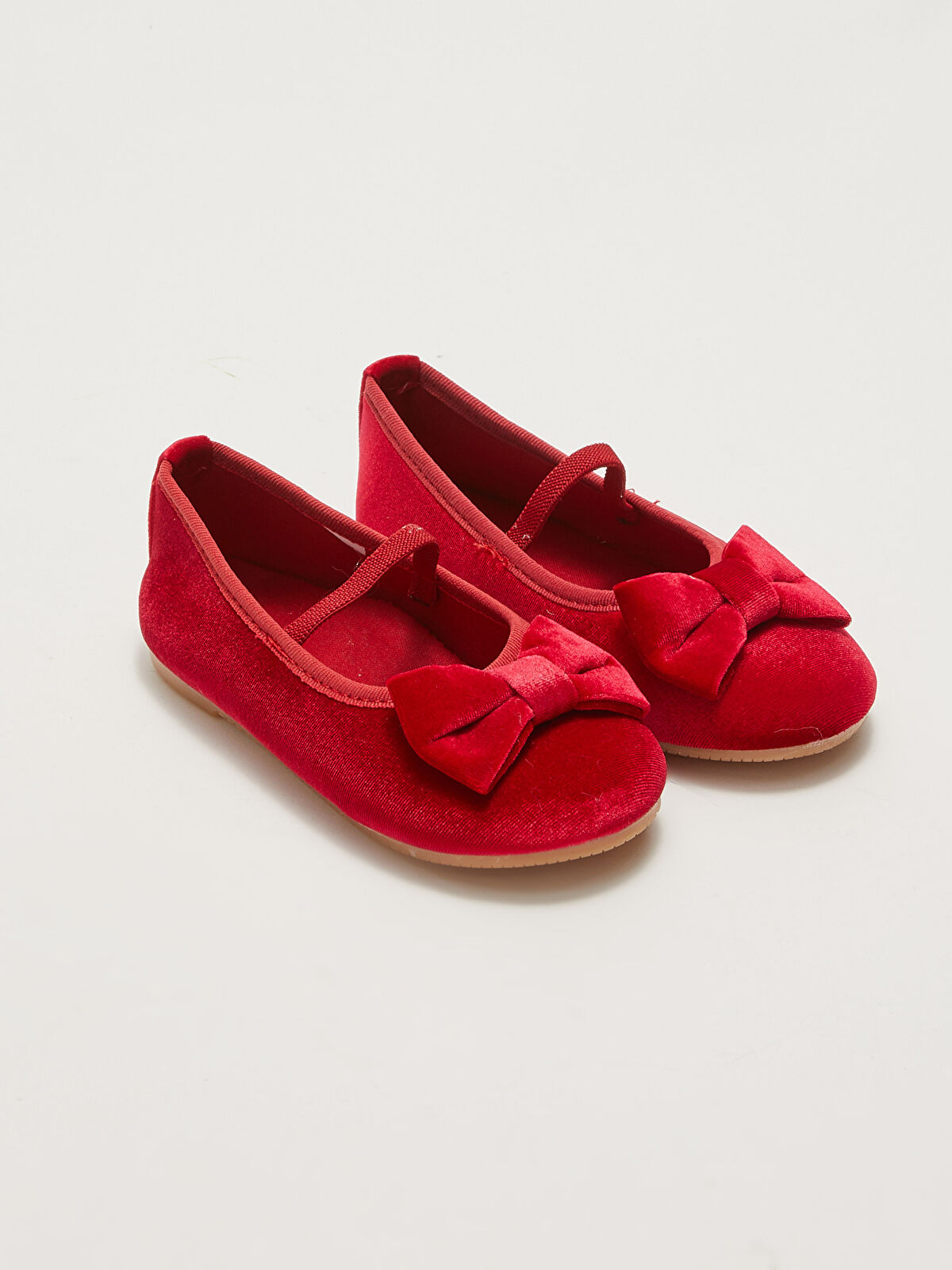 Fiyonk Detaylı Lastikli Kız Bebek Babet