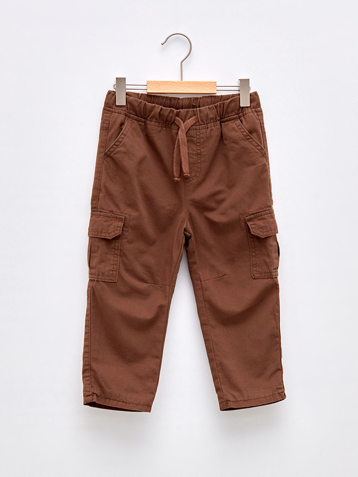 Beli Lastikli Basic Erkek Bebek Kargo Pantolon