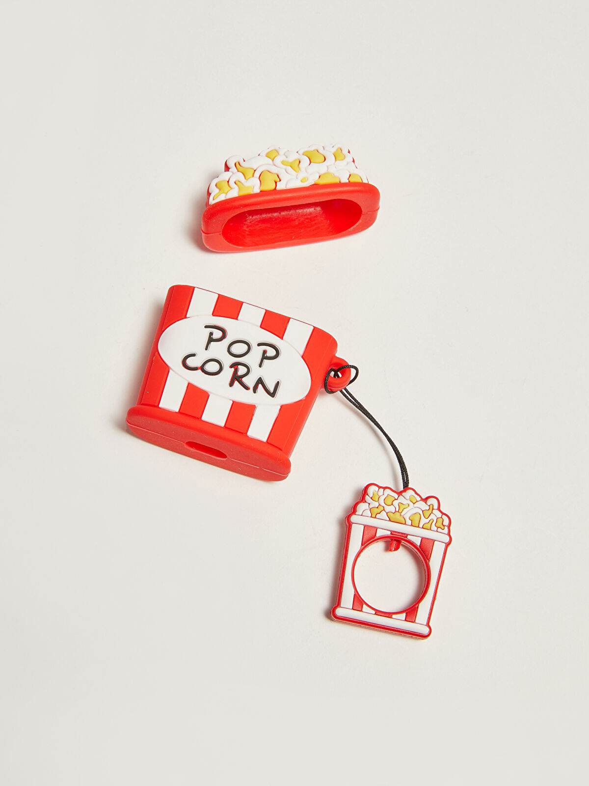 Popcorn Baskılı Airpod Kılıfı Popcorn Baskılı Airpod Kılıfı