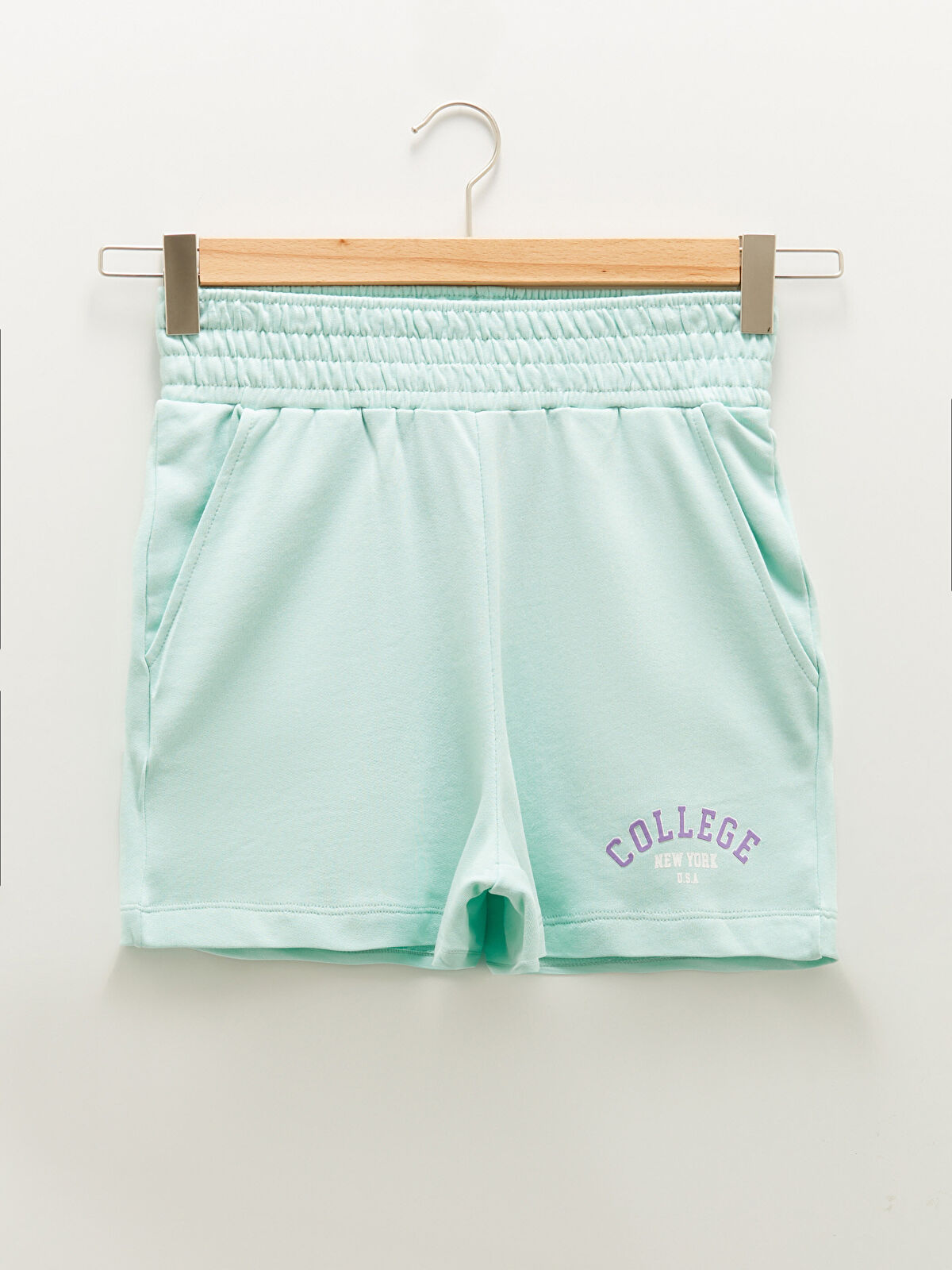 XSIDE Beli Lastikli Rahat Fit Baskılı Pamuklu Kadın Şort