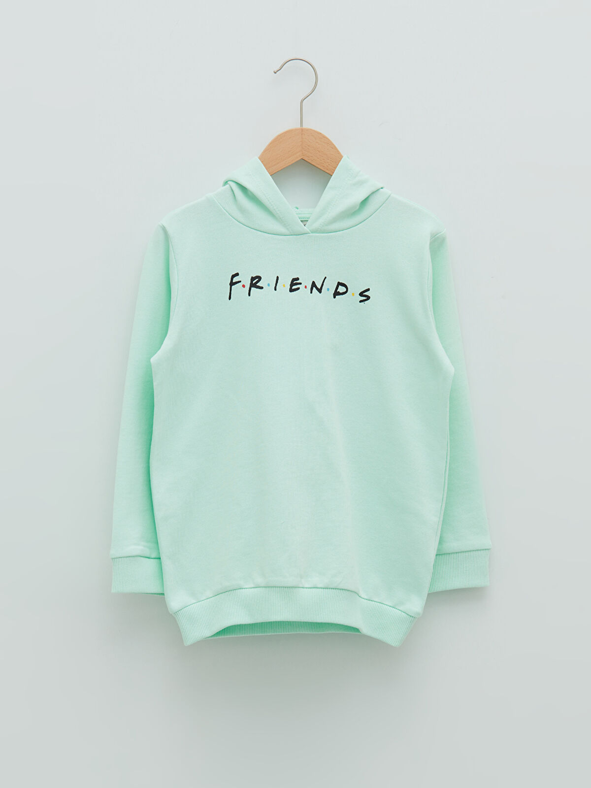 Kapüşonlu Friends Baskılı Uzun Kollu Kız Çocuk Sweatshirt Kapüşonlu Friends Baskılı Uzun Kollu Kız Çocuk Sweatshirt