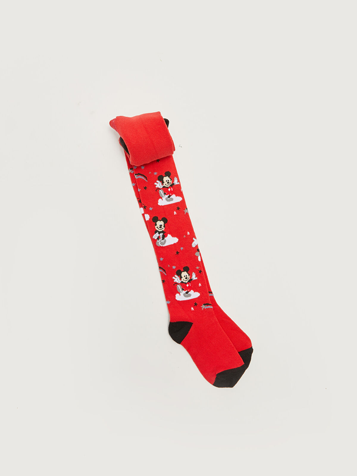 Mickey Mouse Desenli Erkek Çocuk Külotlu Çorap