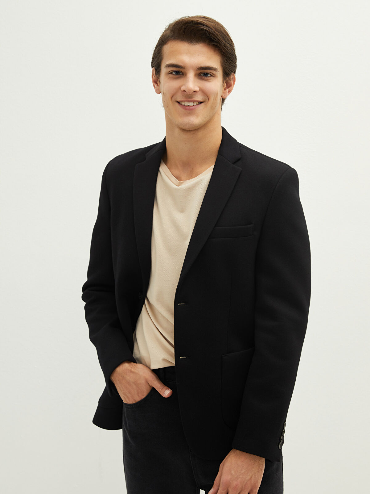 LCW VISION Dar Kalıp Erkek Blazer Ceket