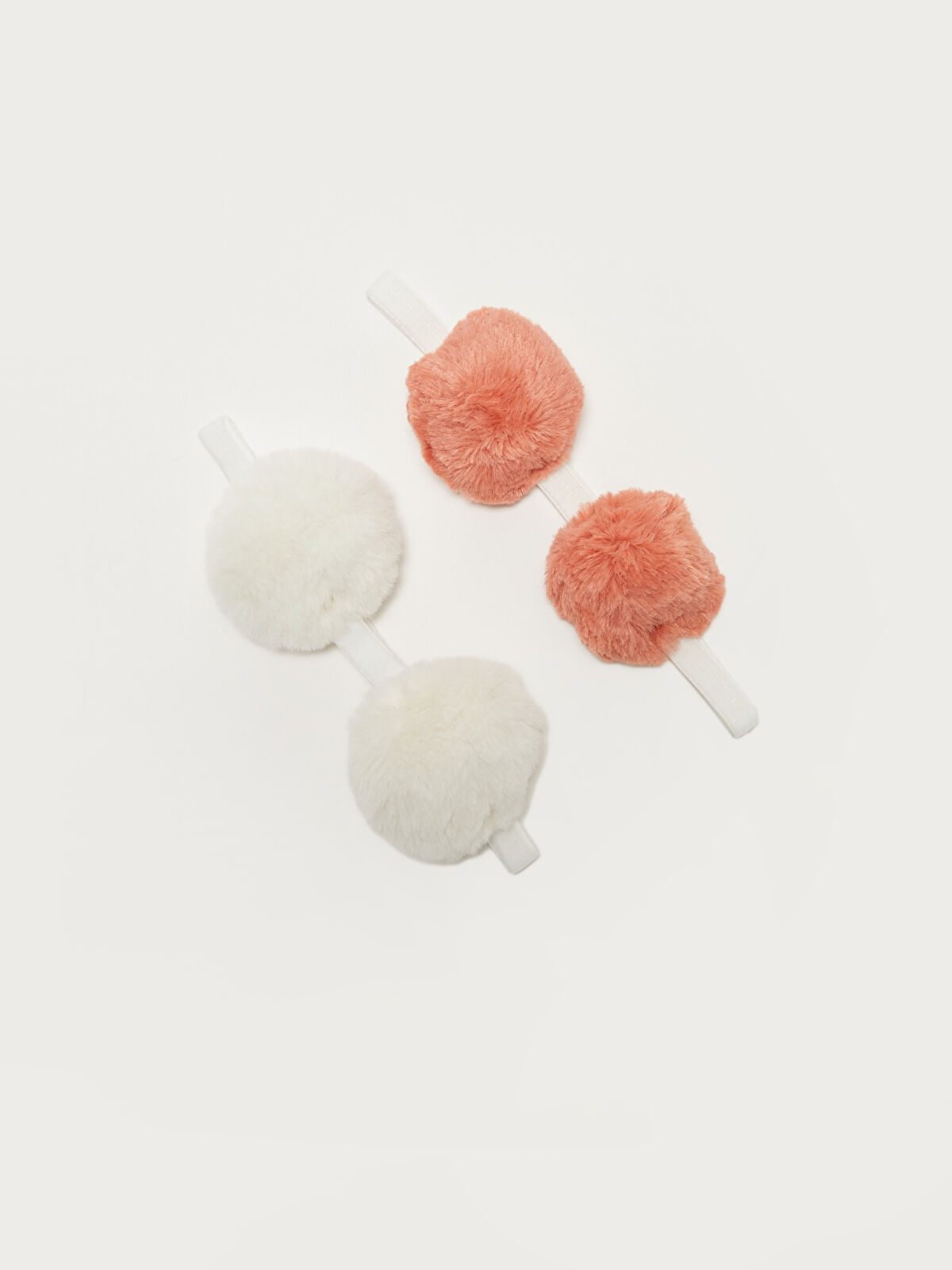 Ponpon Detaylı Saç Bandı 2'li