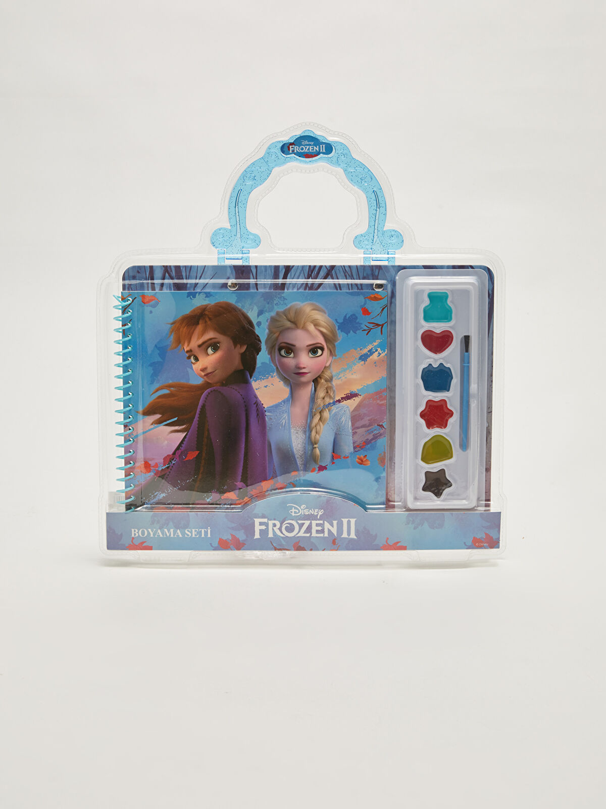 Frozen Baskılı Kız Çocuk Boyama Seti