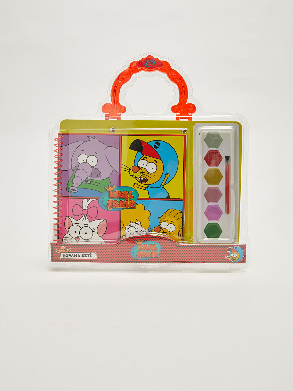 Kral Şakir Baskılı Erkek Çocuk Boyama Seti Kral Şakir Baskılı Erkek Çocuk Boyama Seti