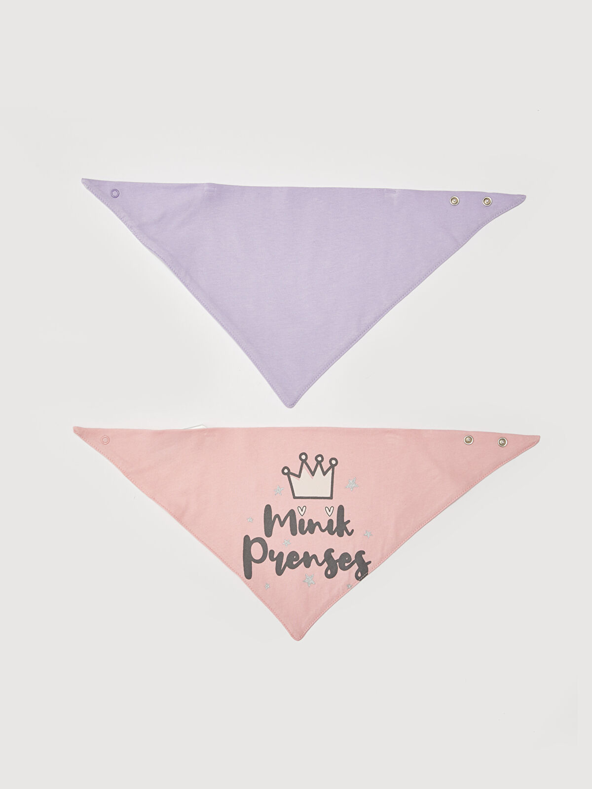 Kız Bebek Mama Önlüğü 2'li