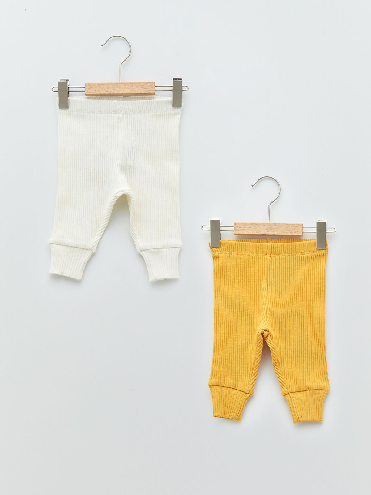 Beli Lastikli Basic Pamuklu Erkek Bebek Pijama Alt 2'li