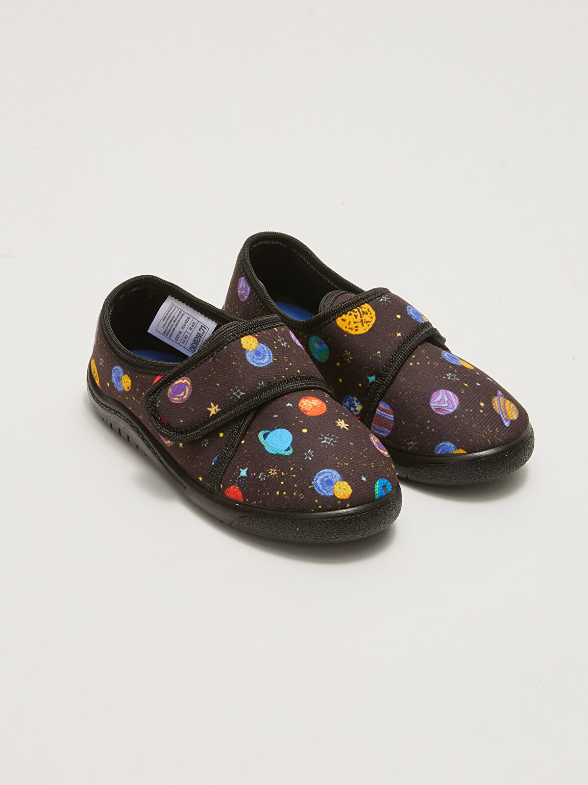 Baskılı Cırt Cırtlı Erkek Çocuk Panduf