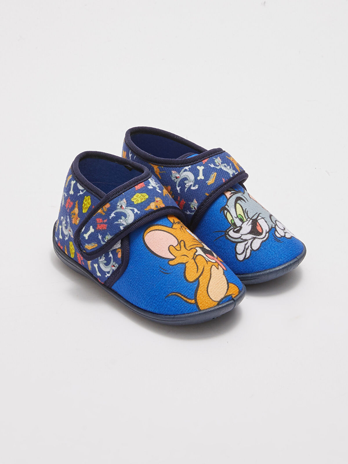 Tom&Jerry Lisanslı Cırt Cırtlı Erkek Çocuk Panduf