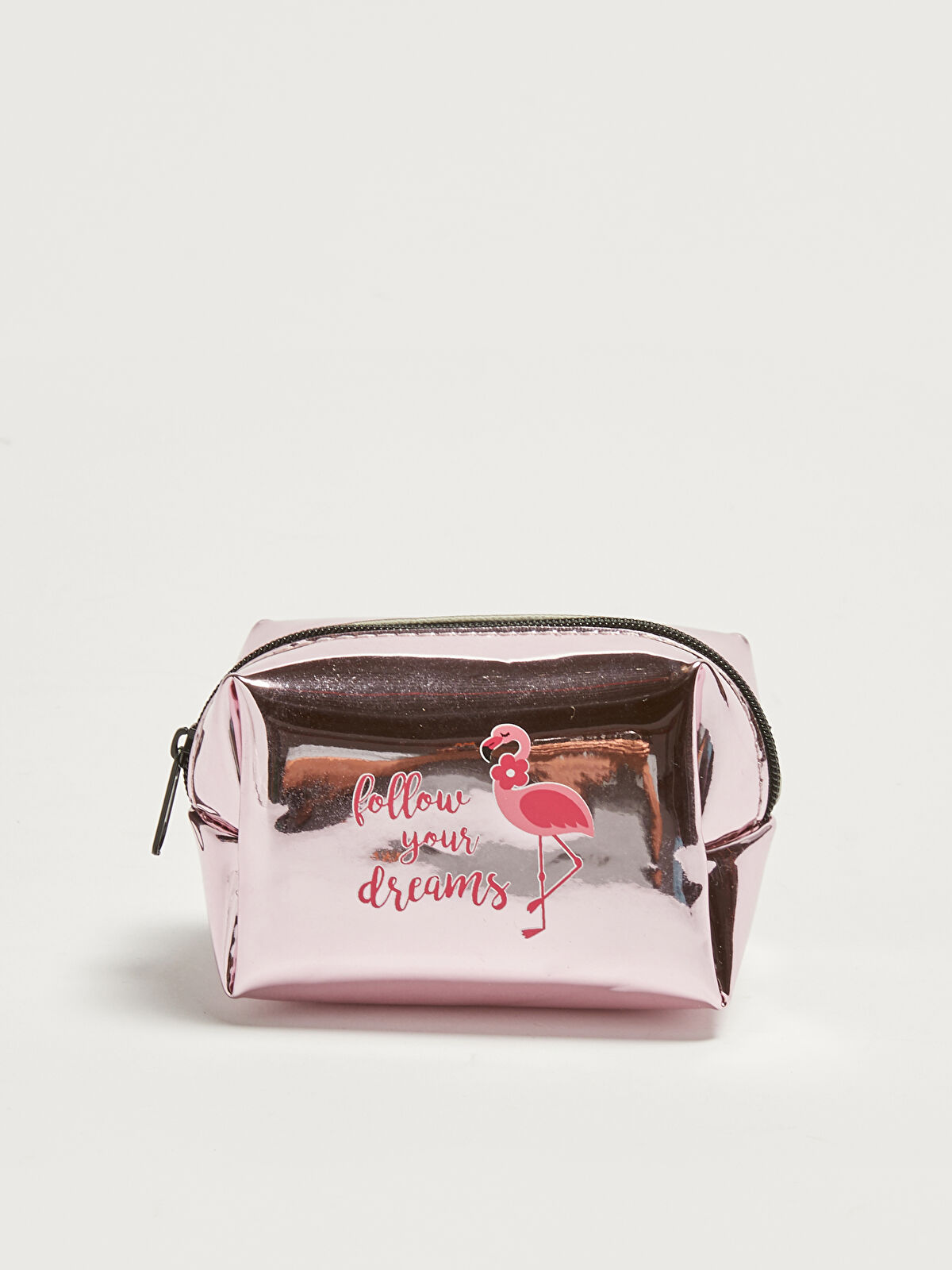 Flamingo Baskılı Kadın Bozuk Para Cüzdanı