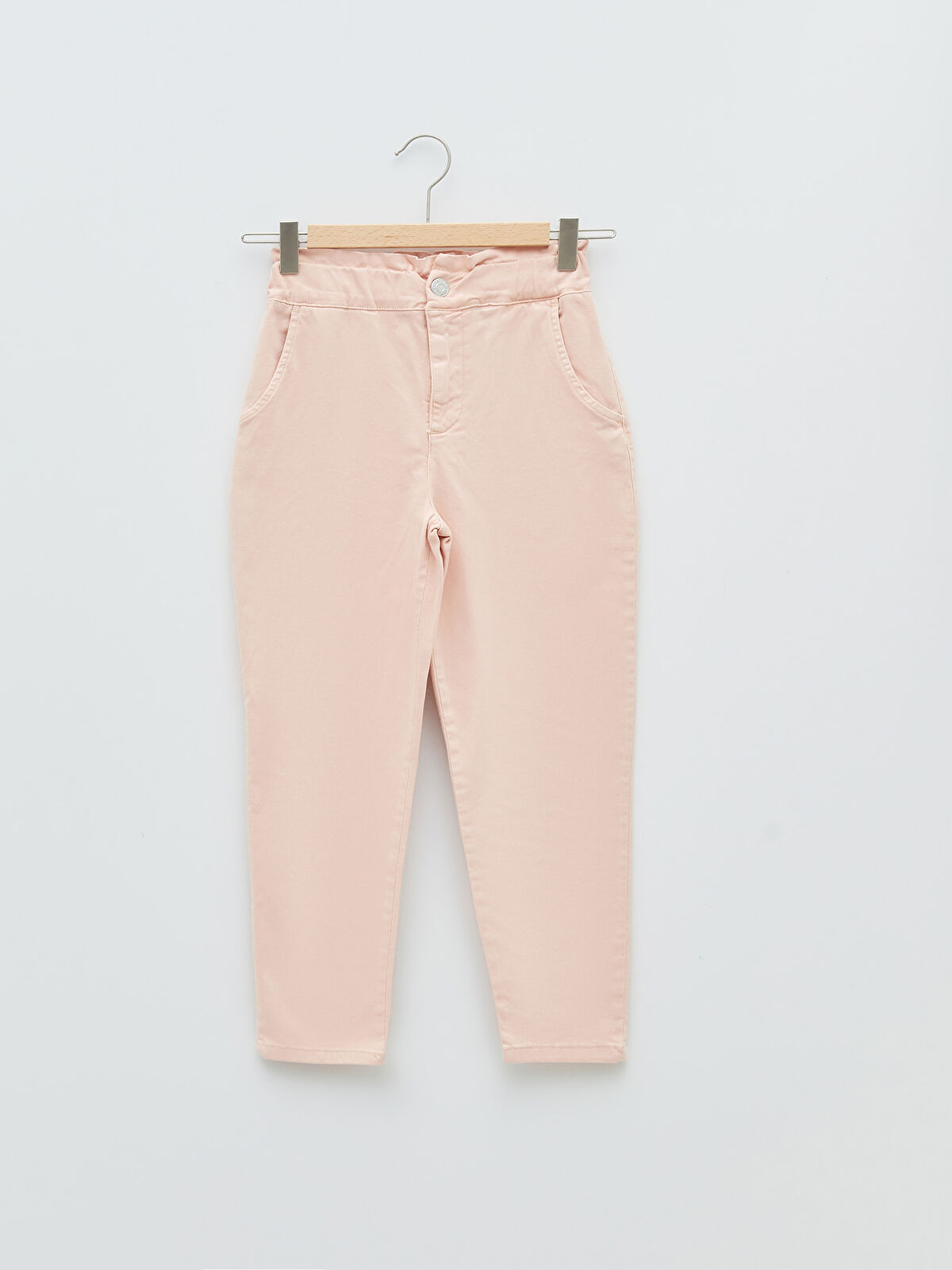 Basic Gabardin Paperbag Kız Çocuk Pantolon Basic Gabardin Paperbag Kız Çocuk Pantolon