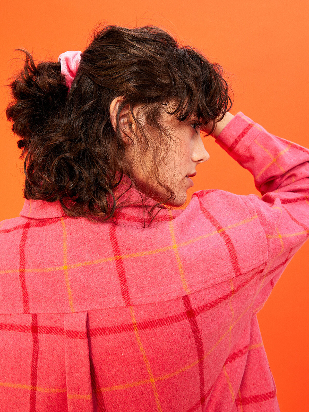 Kadife Kumaştan Lastikli Kadın Saç Tokası 3'lü