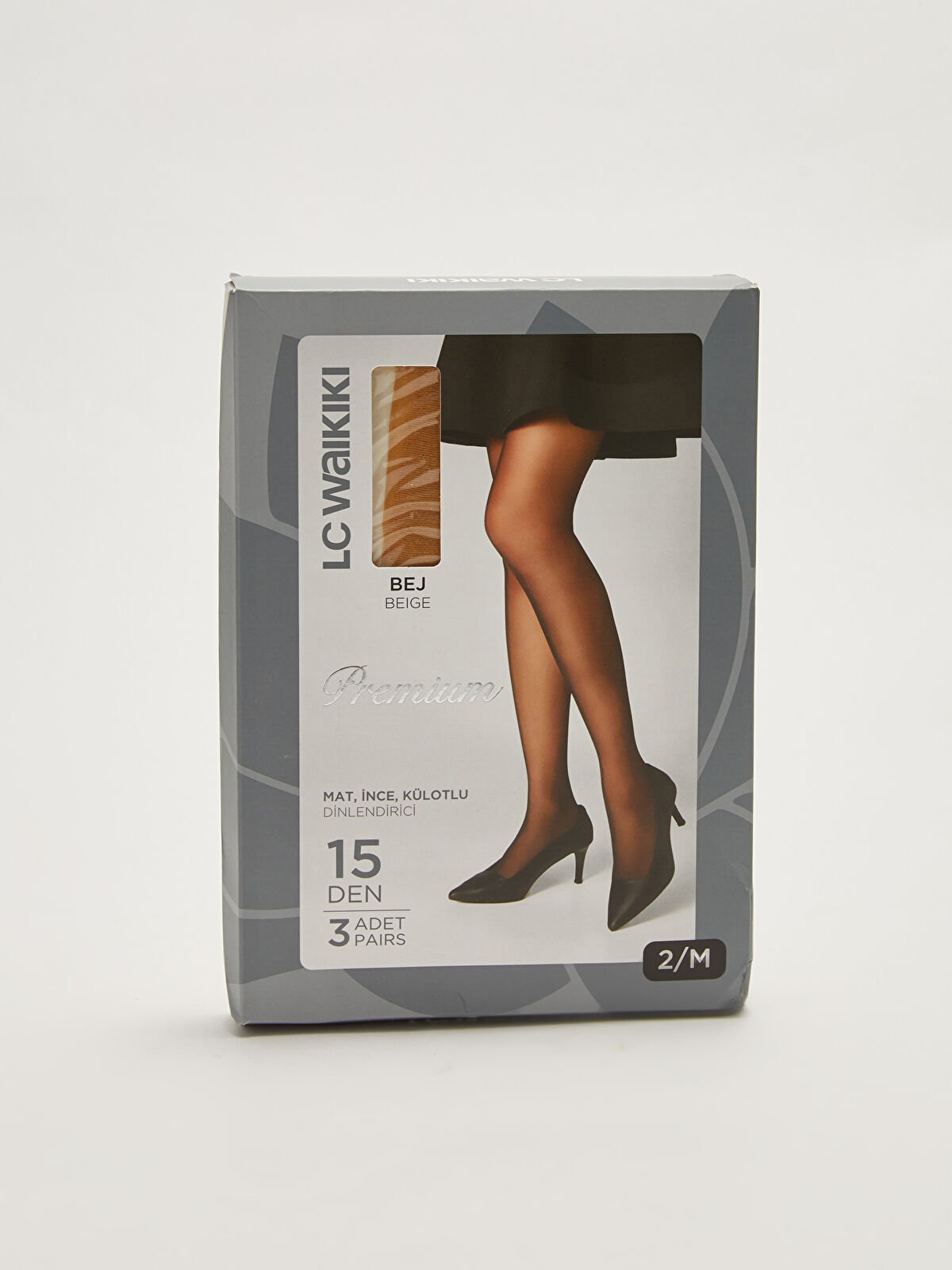 LCW DREAM 15 Denye Düz Kadın Külotlu Çorap