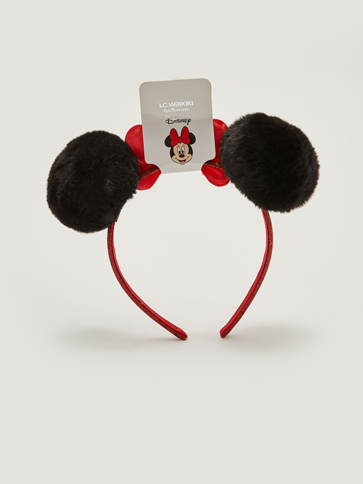 Yılbaşı Temalı Kız Çocuk Minnie Mouse Lisanslı Ponponlu Taç