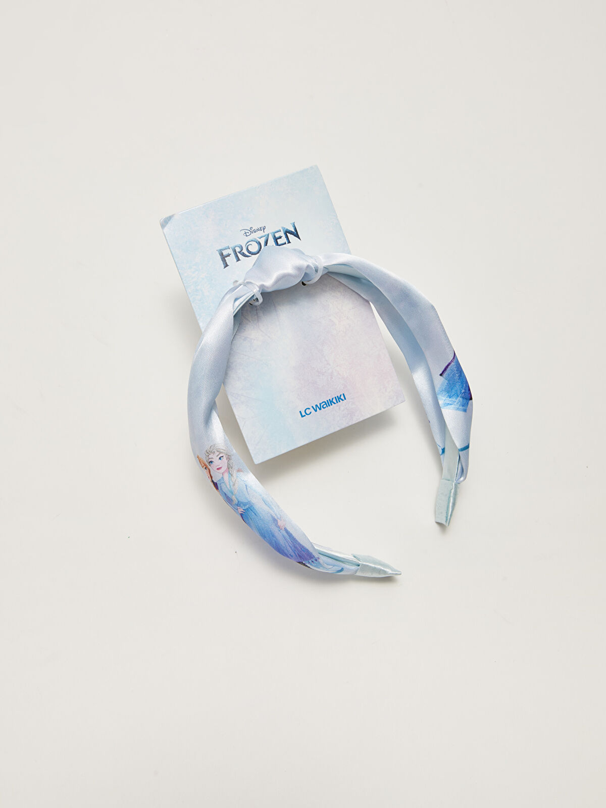 Kız Çocuk Frozen Lisanslı Düğüm Detaylı Taç