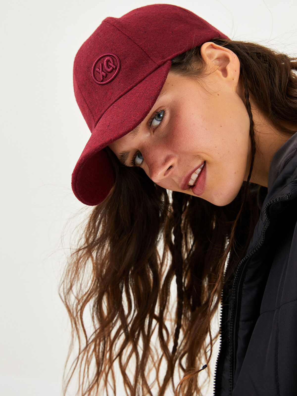 Dikiş Detaylı Kadın Kep Şapka Dikiş Detaylı Kadın Kep Şapka