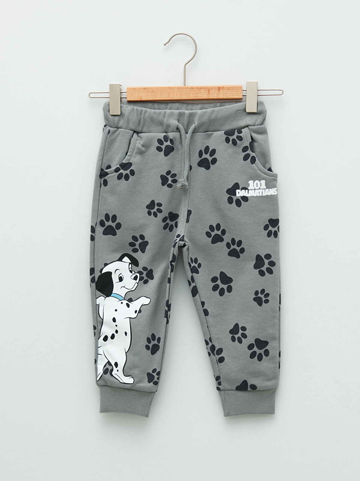 Beli Ribanalı 101 Dalmaçyalı Baskılı Erkek Bebek Jogger Eşofman Alt