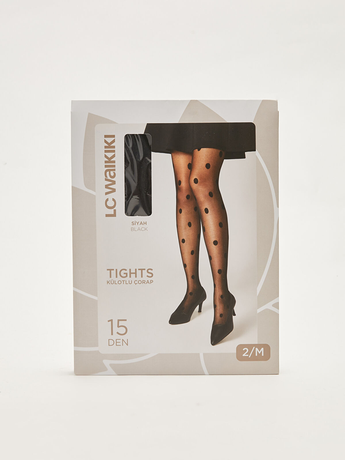 LCW DREAM 15 Denye Desenli Kadın Külotlu Çorap