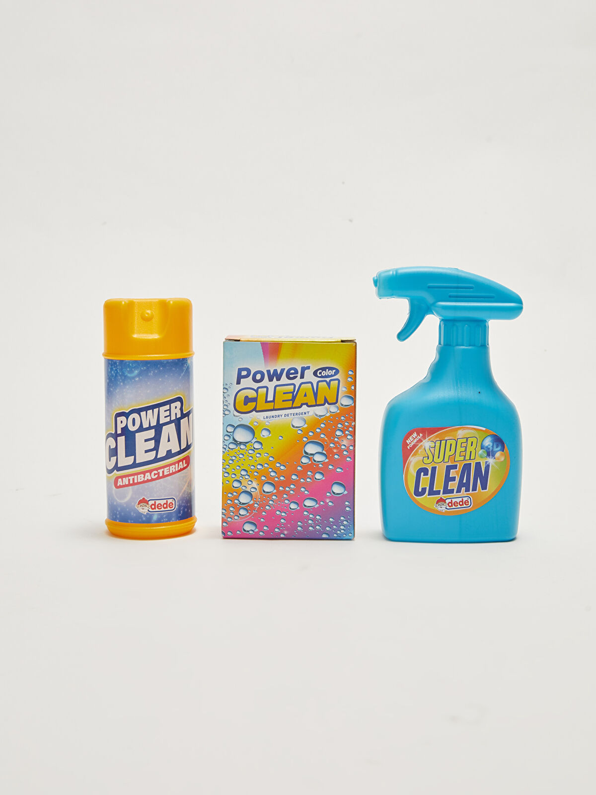 Dede Oyuncak Temizlik Seti 3'lü Dede Oyuncak Temizlik Seti 3'lü