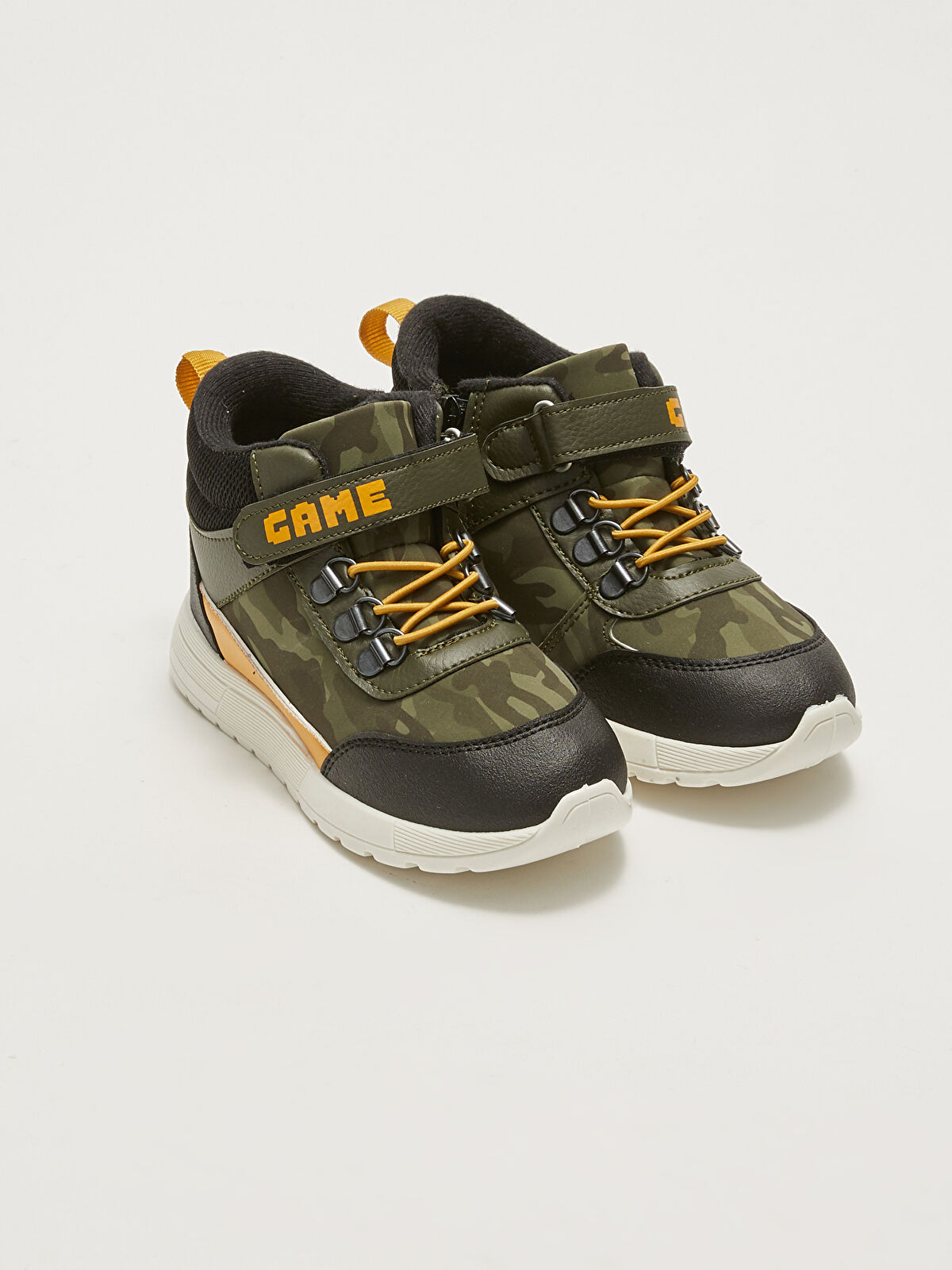 Bağcıklı Cırt Cırtlı Erkek Çocuk Bot