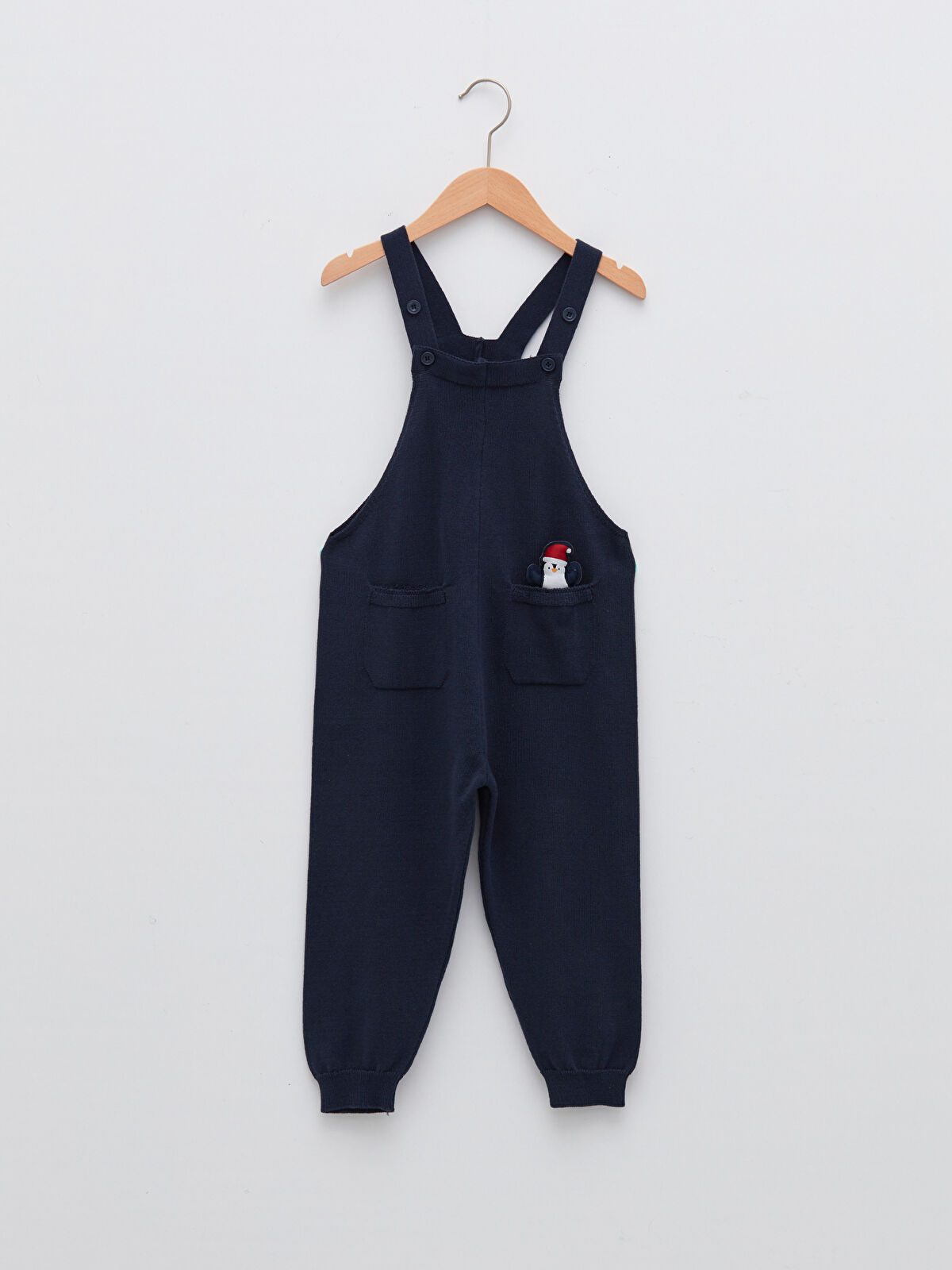 Basic Erkek Bebek Triko Salopet