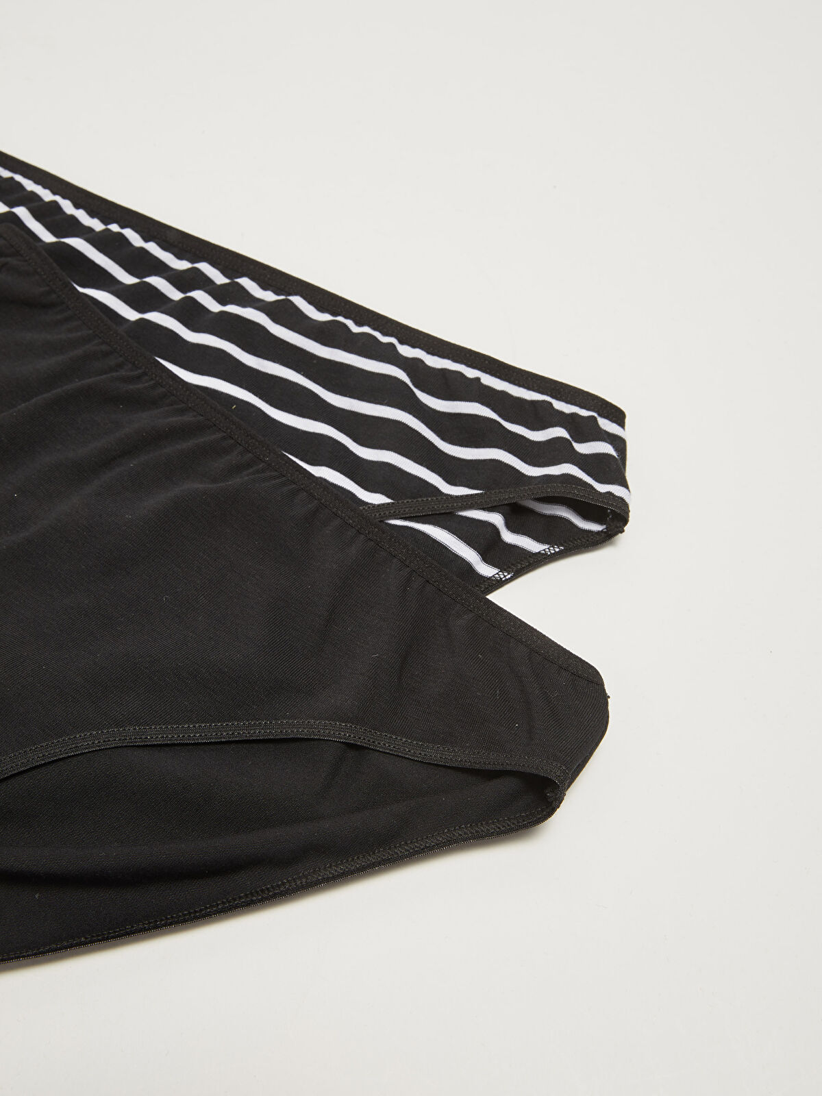 LCW DREAM Çizgili Pamuklu Klasik Külot 2'li Paket