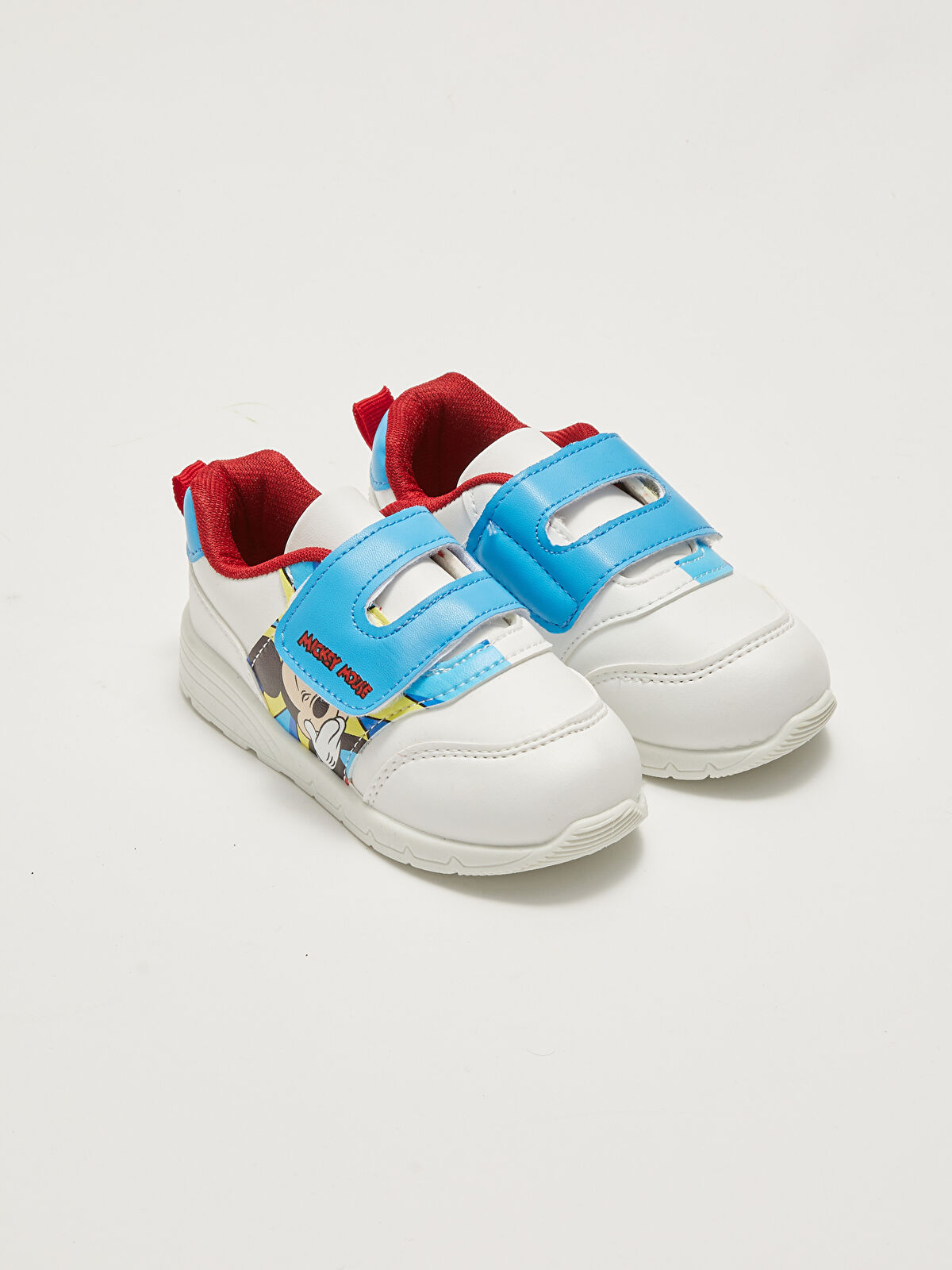 Mickey Mouse Lisanslı Cırt Cırtlı Erkek Bebek Günlük Spor Ayakkabı