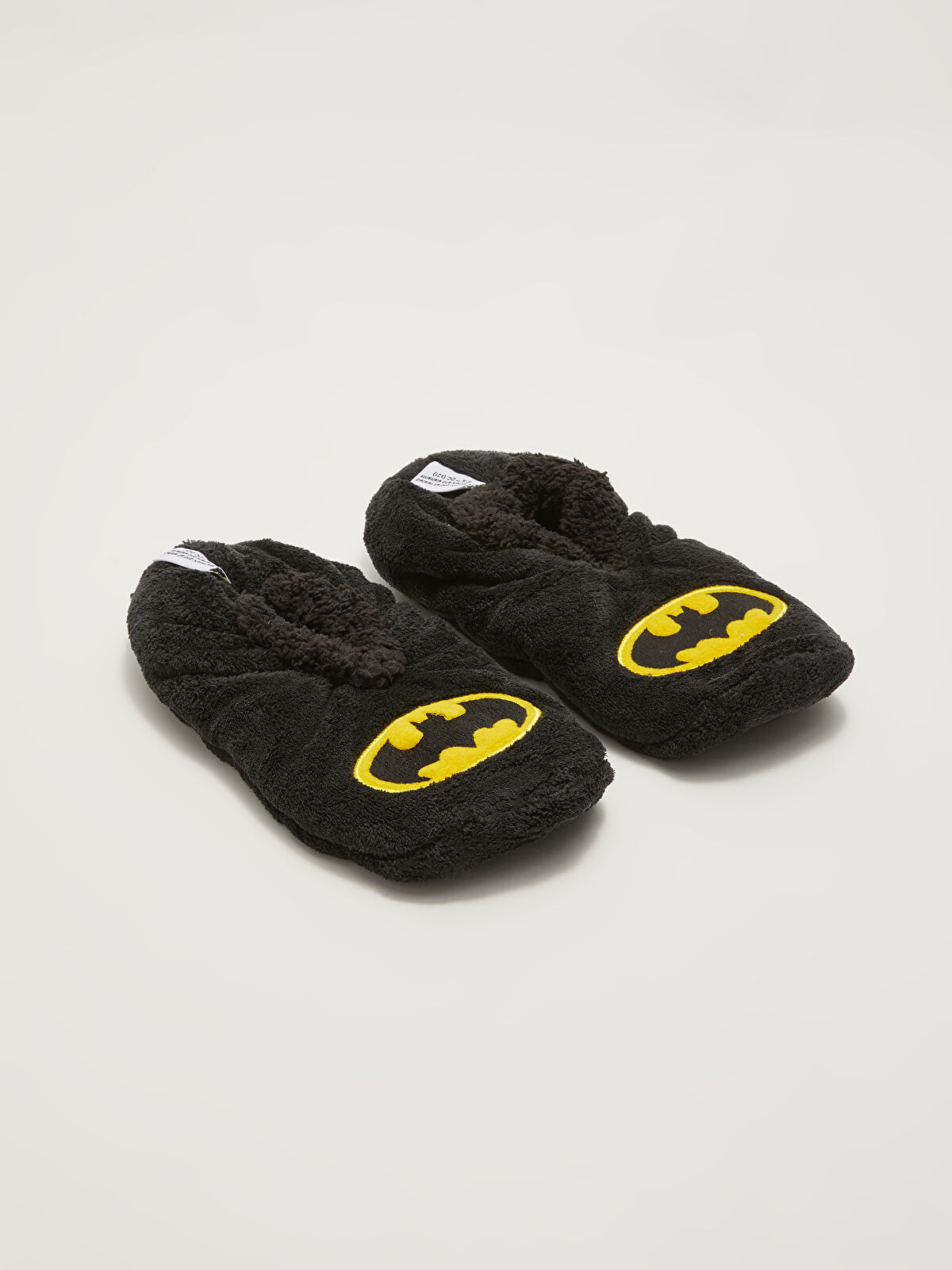 Batman Baskılı Pelüş Kalın Ev Çorabı