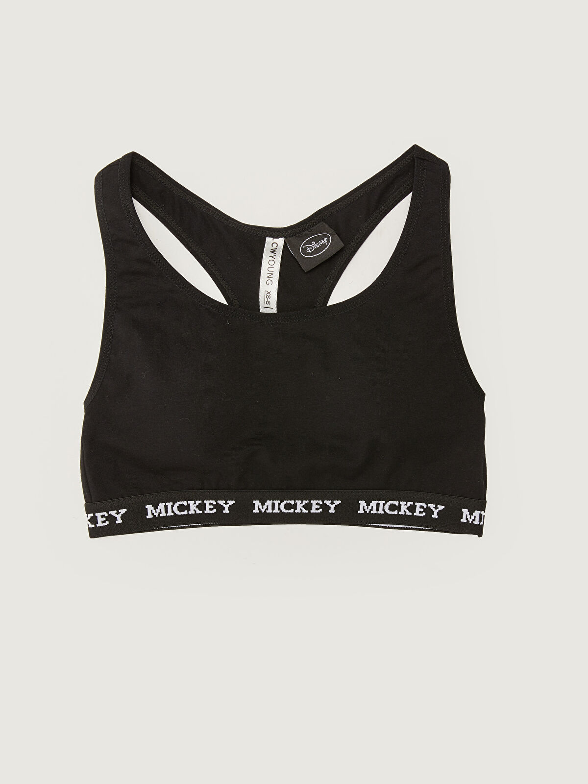 LCW DREAM U Yaka Balensiz Mickey Mouse Baskılı Büstiyer LCW DREAM U Yaka Balensiz Mickey Mouse Baskılı Büstiyer