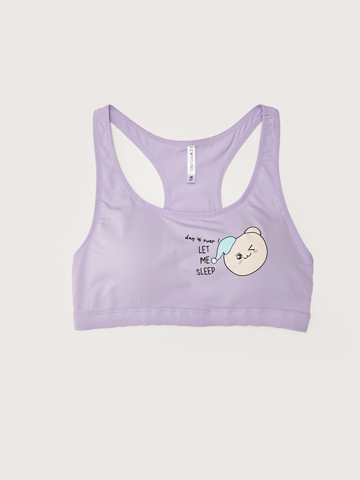 LCW DREAM U Yaka Balensiz Baskılı Sütyen