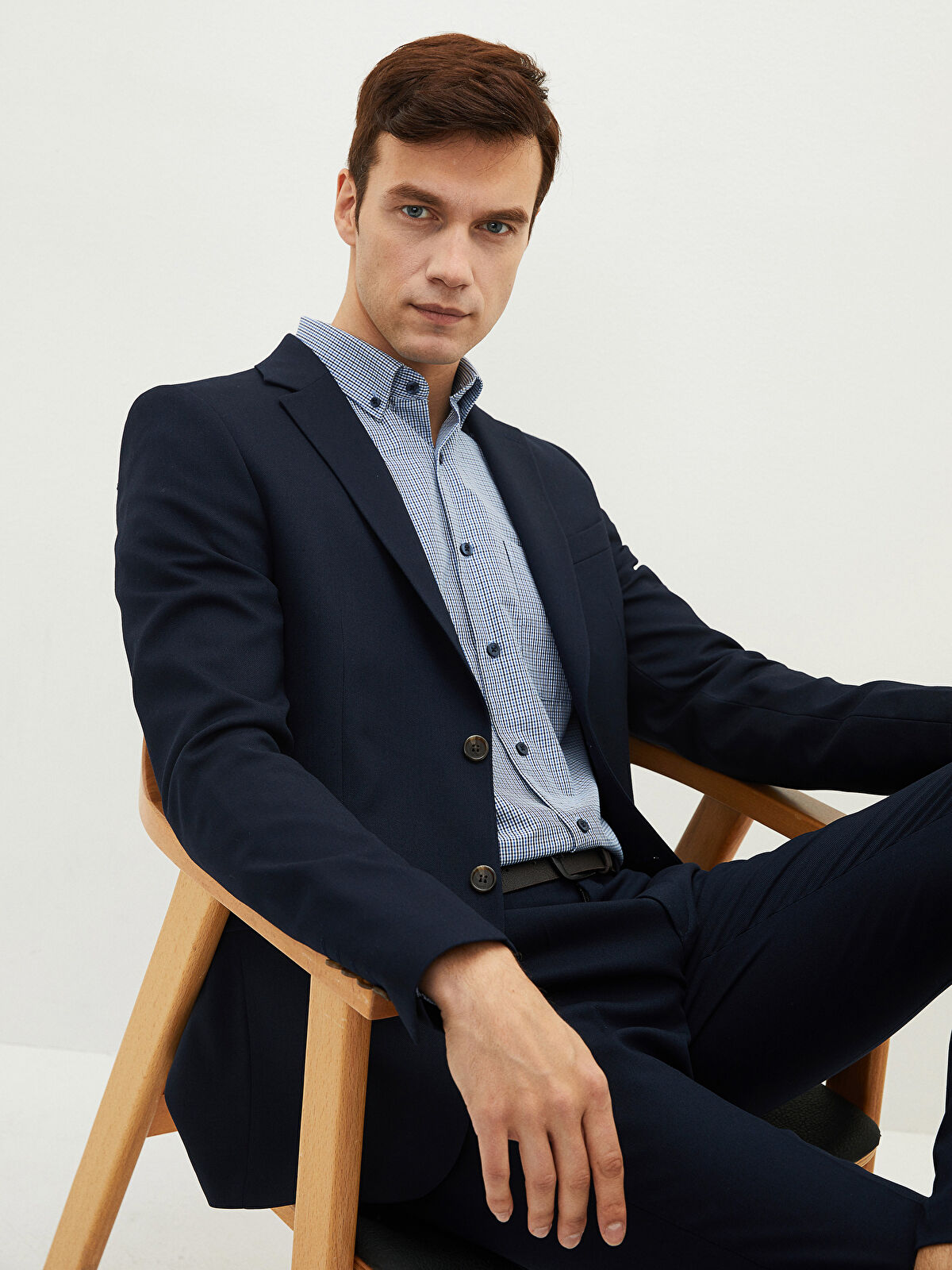 LCW CLASSIC Dar Kalıp Erkek Blazer Ceket