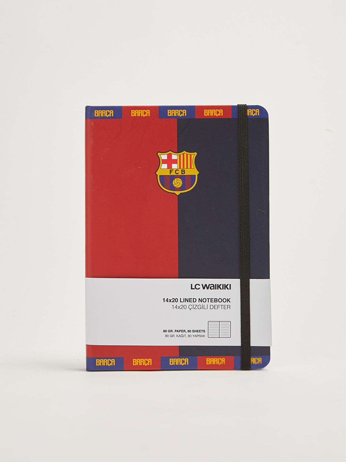 FC Barcelona Lisanslı Çizgili Not Defteri FC Barcelona Lisanslı Çizgili Not Defteri
