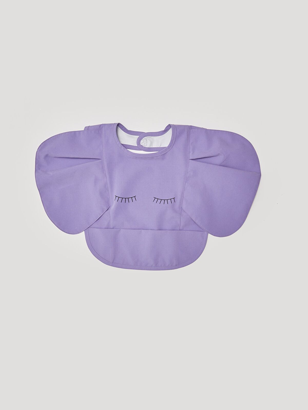 Desenli Kız Bebek Mama Önlüğü