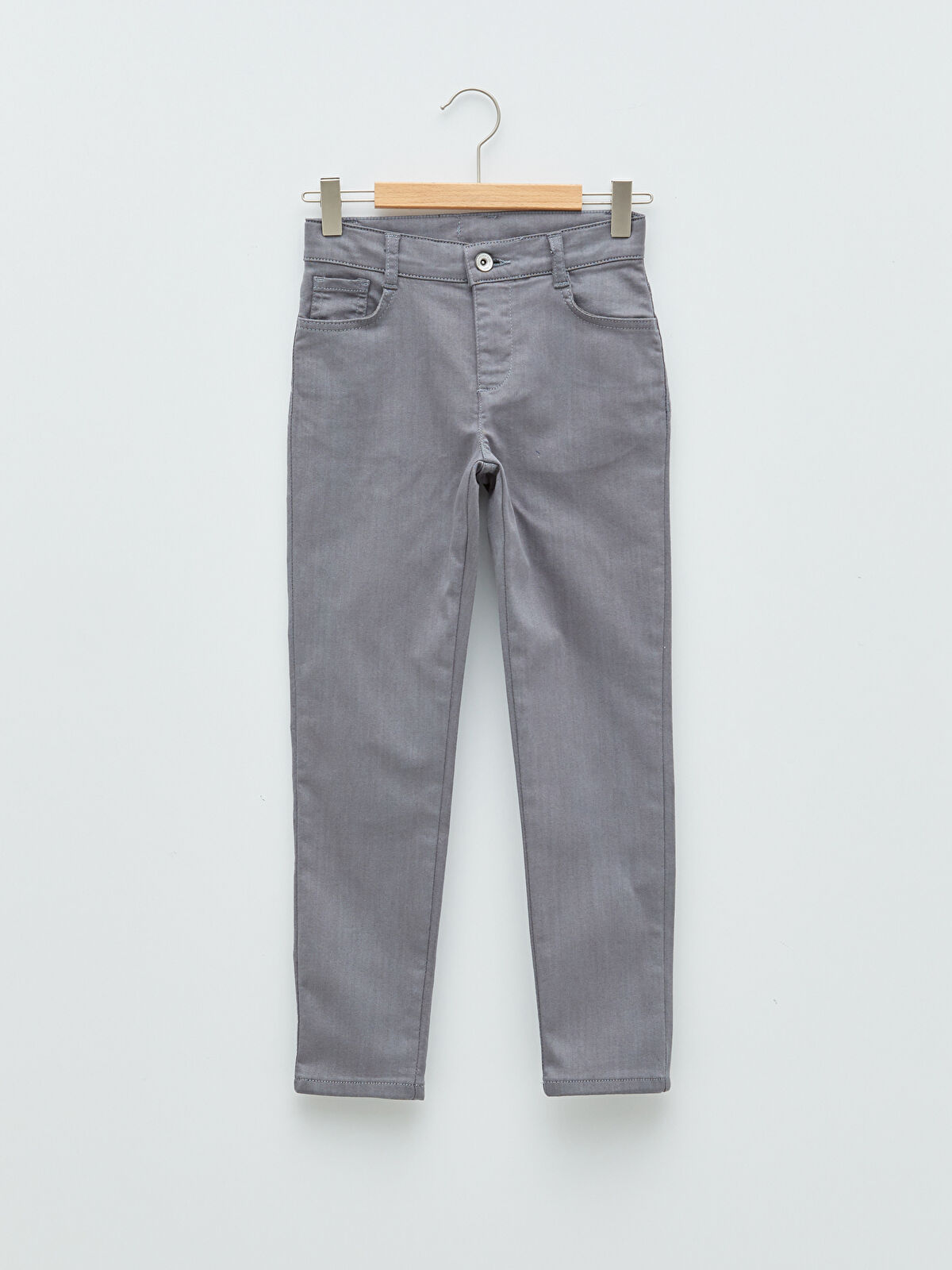 Super Slim Fit Gabardin Erkek Çocuk Pantolon