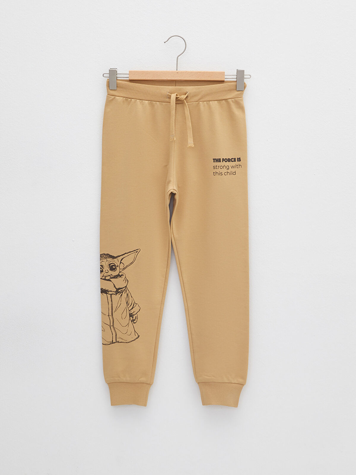 Beli Lastikli Star Wars Baskılı Erkek Çocuk Jogger Eşofman Altı