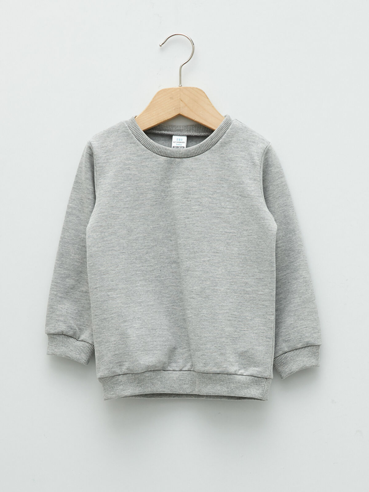 Bisiklet Yaka Uzun Kol Basic Erkek Bebek Sweatshirt Bisiklet Yaka Uzun Kol Basic Erkek Bebek Sweatshirt