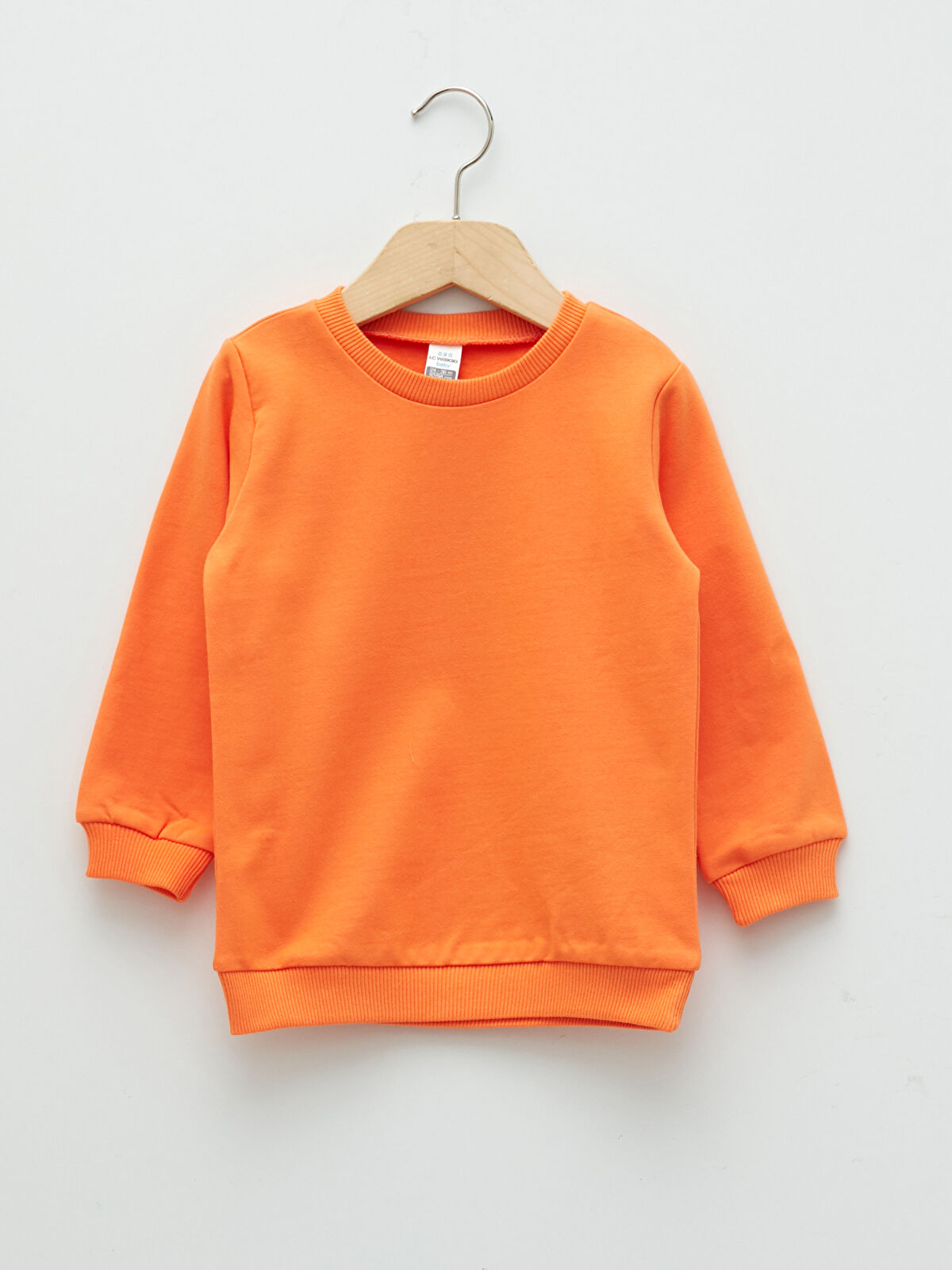 Bisiklet Yaka Uzun Kol Basic Erkek Bebek Sweatshirt Bisiklet Yaka Uzun Kol Basic Erkek Bebek Sweatshirt