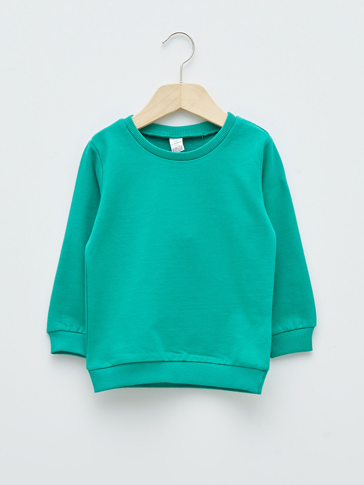 Bisiklet Yaka Uzun Kol Basic Erkek Bebek Sweatshirt Bisiklet Yaka Uzun Kol Basic Erkek Bebek Sweatshirt