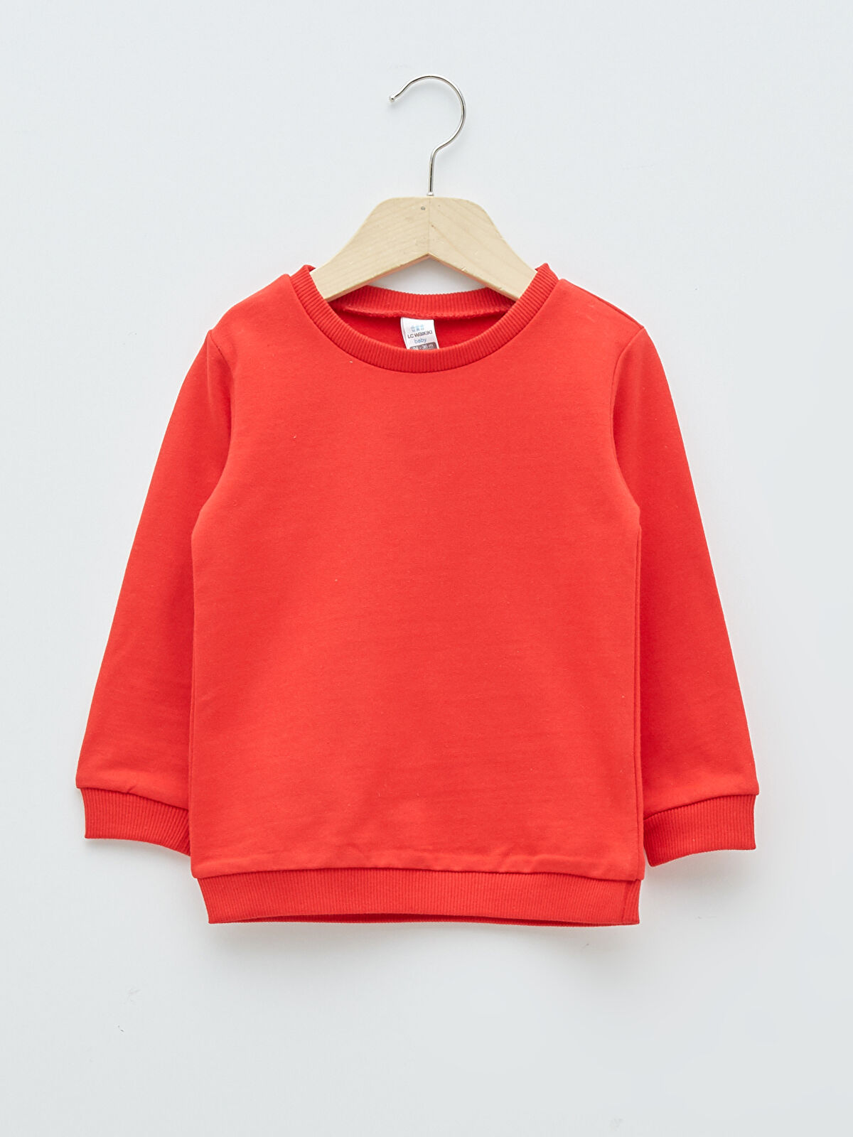 Bisiklet Yaka Uzun Kol Basic Erkek Bebek Sweatshirt Bisiklet Yaka Uzun Kol Basic Erkek Bebek Sweatshirt