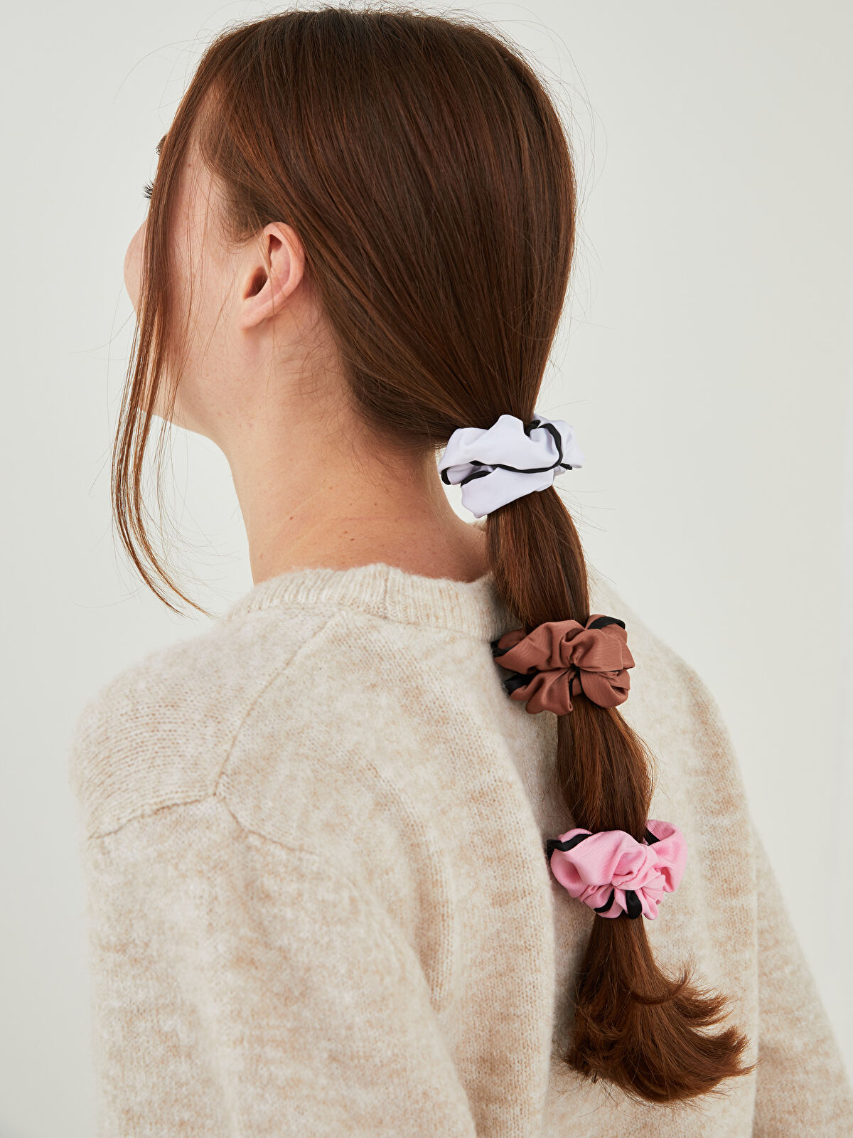 Lastikli Kadın Saç Tokası 3'lü