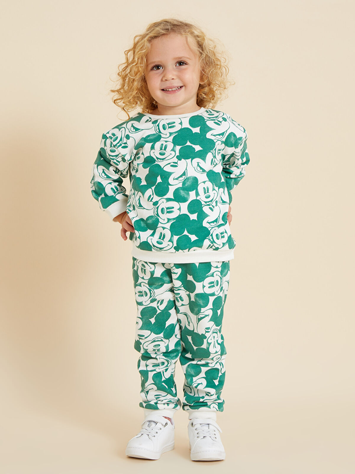 Mickey Mouse Kardeş Ürünler Kız Bebek Eşofman Alt