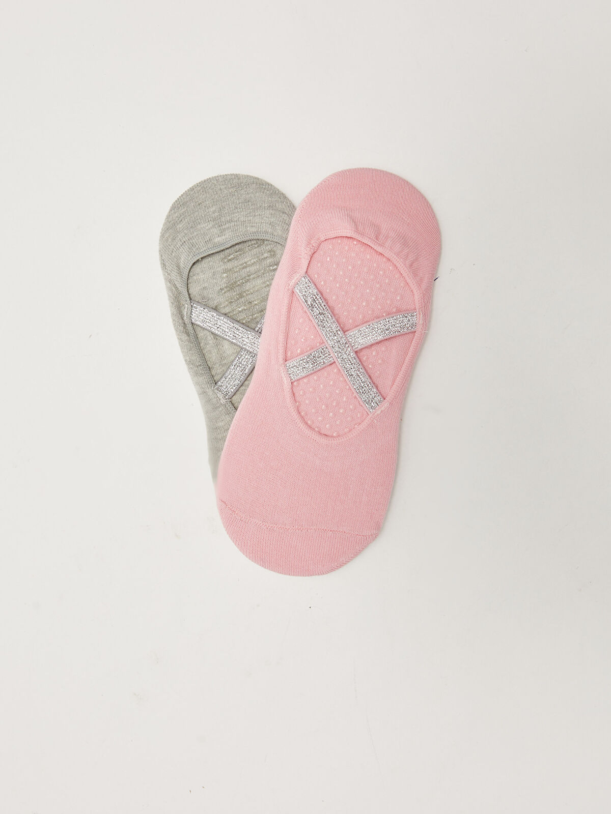 LCW DREAM Kaydırmaz Taban Düz Kadın Babet Çorap 2'li Paket LCW DREAM Kaydırmaz Taban Düz Kadın Babet Çorap 2'li Paket