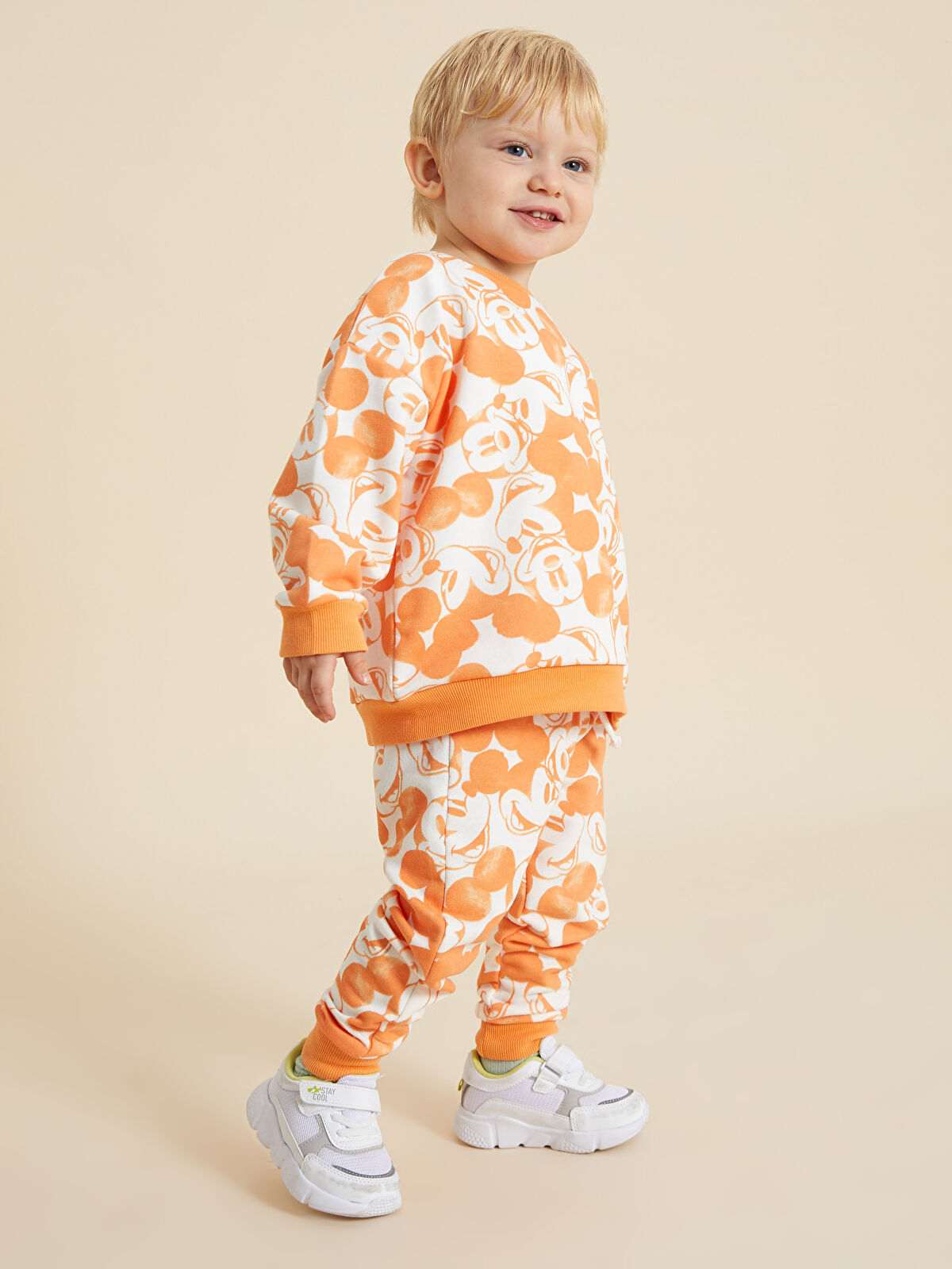 Mickey Mouse Kardeş Ürünler Erkek Bebek Sweatshirt