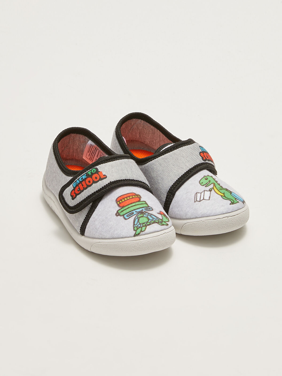 Baskılı Cırt Cırtlı Erkek Çocuk Panduf